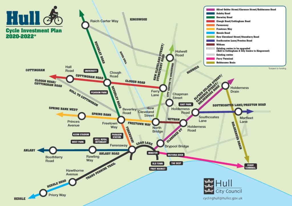 Share your views on Hull's new cycle lanes - Hull CC News