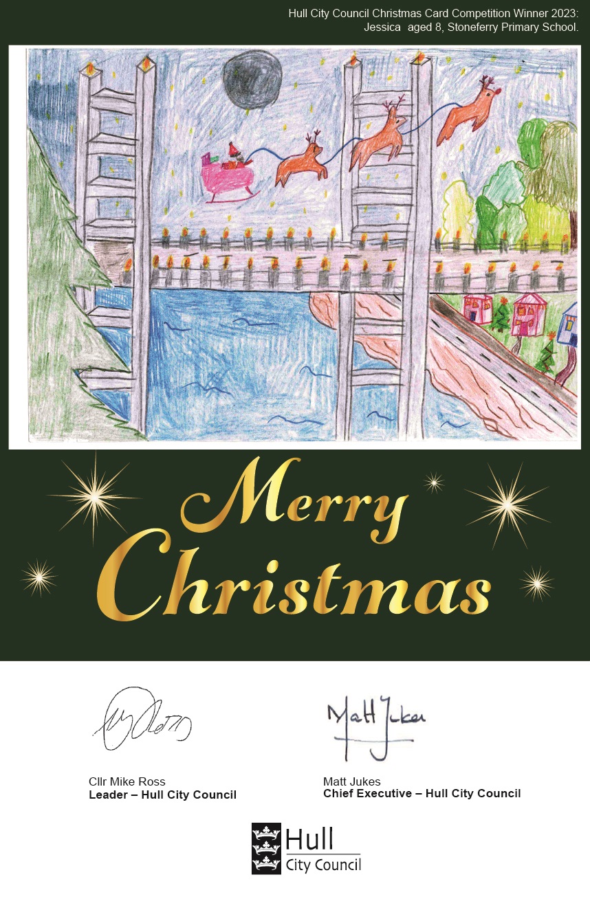 Jessica’s Hull-themed Christmas design chosen for Hull City Council’s ...