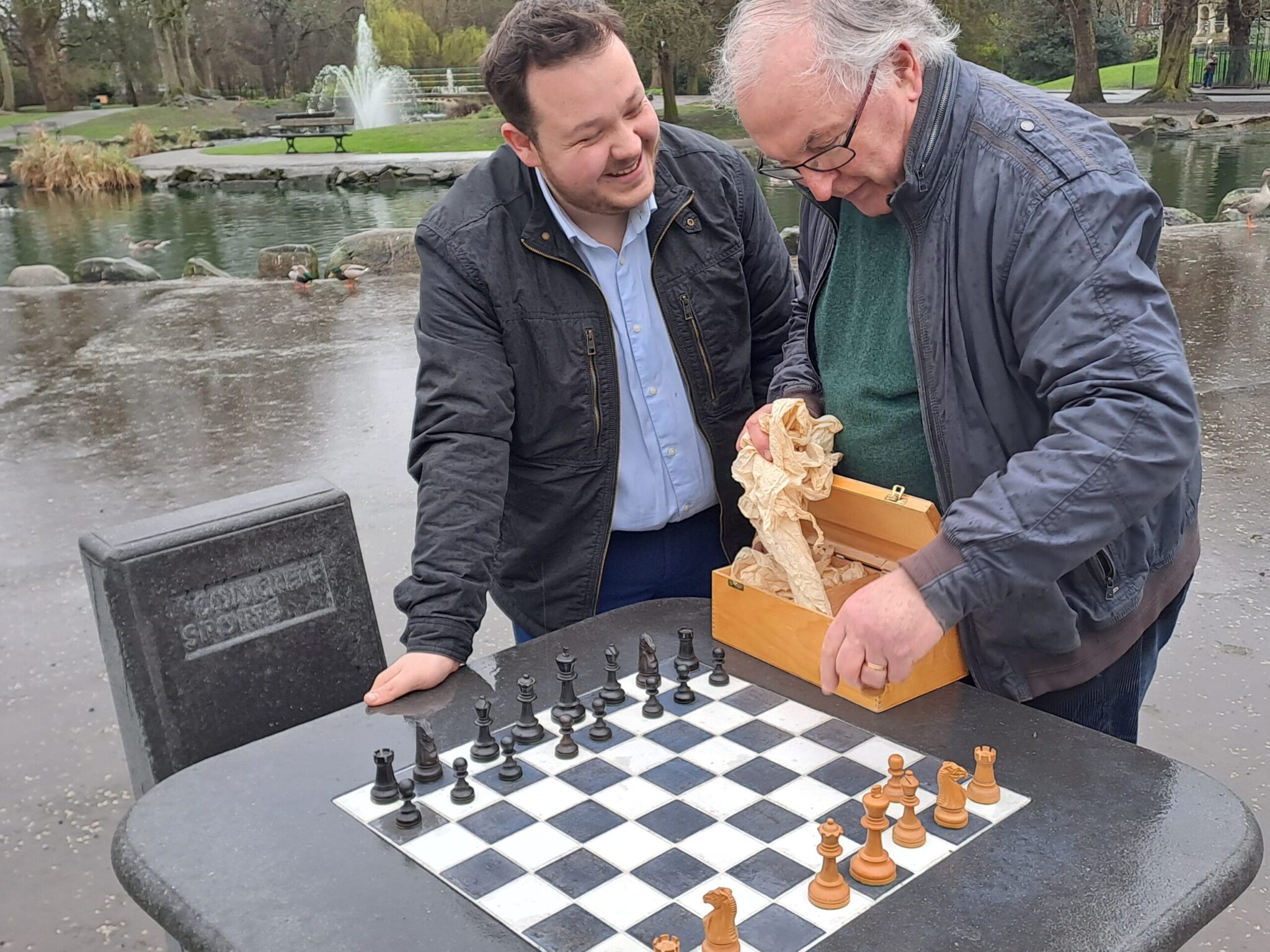 New attraction in two Hull parks as chess tables installed – Hull CC News