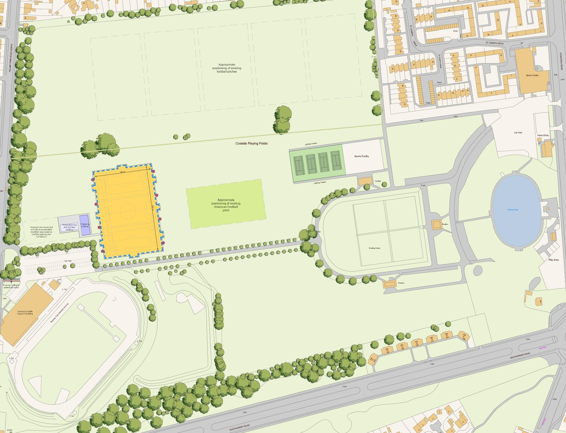 Take a look at Costello Playing Field plans ahead of imminent ...