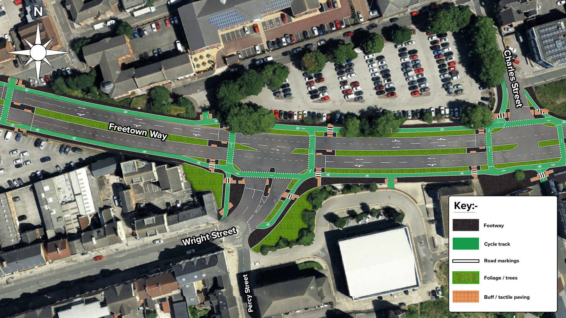 Final feedback sought on design of Freetown Way Cycle Scheme – Hull CC News
