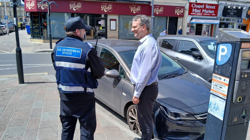 Councillor Ieronimo goes ‘back to the floor’ with civil enforcement ...