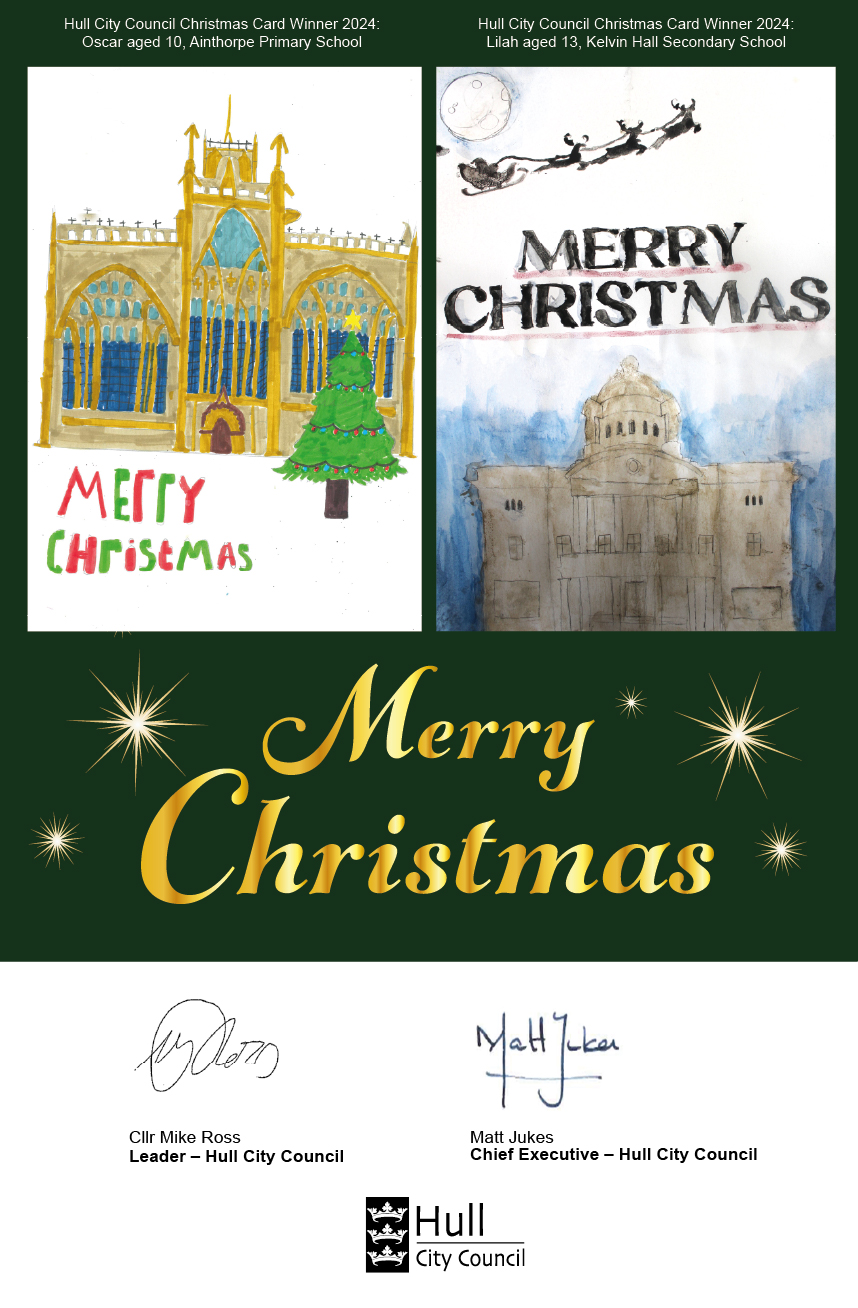 Christmas card competition winners announced – Hull CC News