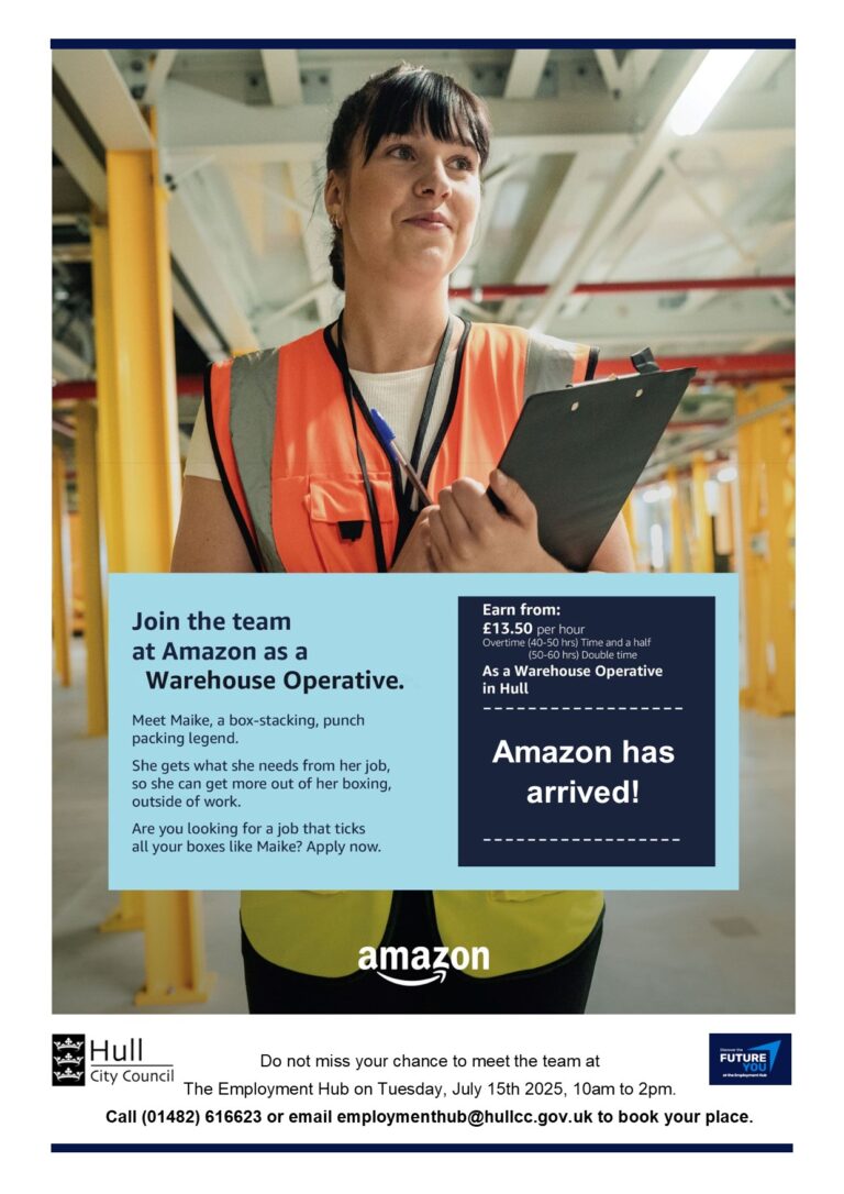 Are you primed to work for Amazon? – Hull CC News
