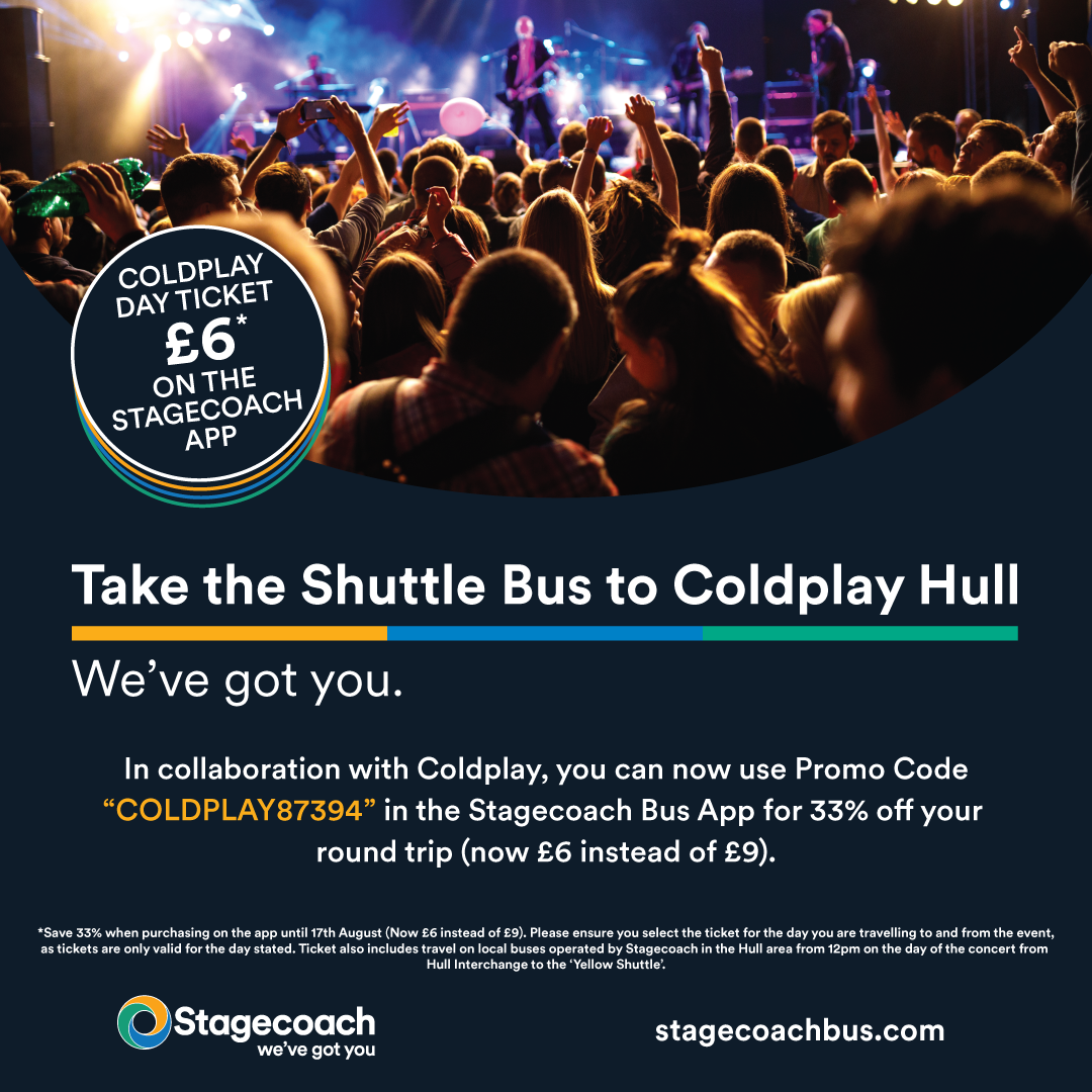 Hull gears up for Coldplay: Free cycle parking boosts sustainable gig ...